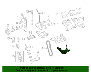 2007-2021 Mercedes-Benz Engine Oil Pump 642-180-16-00 | AutoNationParts.com