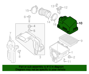 PY1A-13-3AX - Upper Housing - 2014-2018 Mazda | Werner Mazda Parts