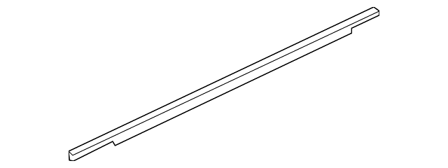 20945538 - Driver Side Front Door Window Belt Reveal Molding 2010-2016 ...