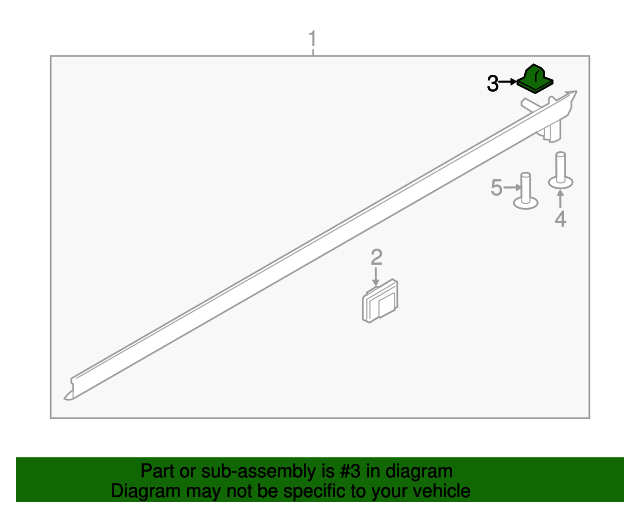 87759-27000 - Rocker Molding Grommet 2005-2020 Kia | Kia.Parts Store