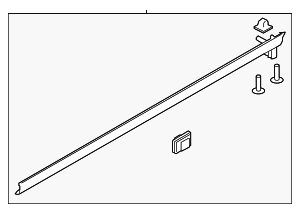 2016-2020 Kia Sorento | Rocker Molding | 87751-C6000 | Kia Auto Parts
