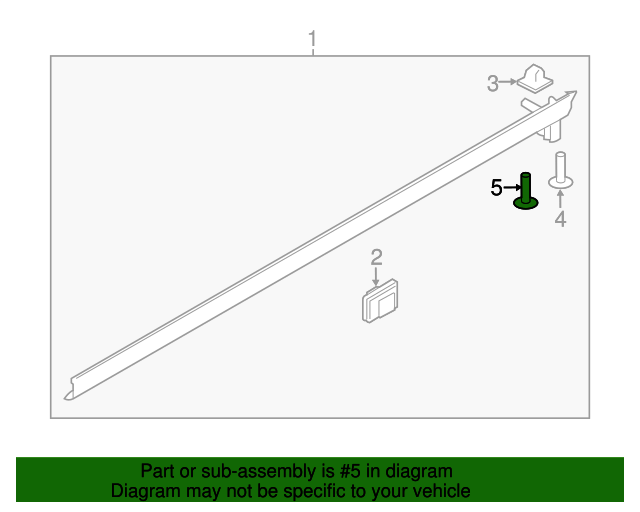 12493-04147E - Deflector Screw 2011-2023 Kia | Kia.Parts Store