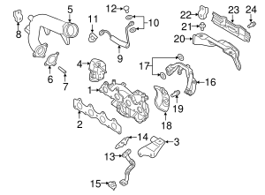 28231-2B770 - Turbocharger 2016-2020 Kia Optima | Kia.Parts Store