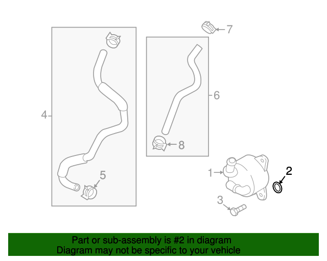 2012-2024 Mazda Trans Cooler O-Ring FZ02-19-946 | MazdaGear.com