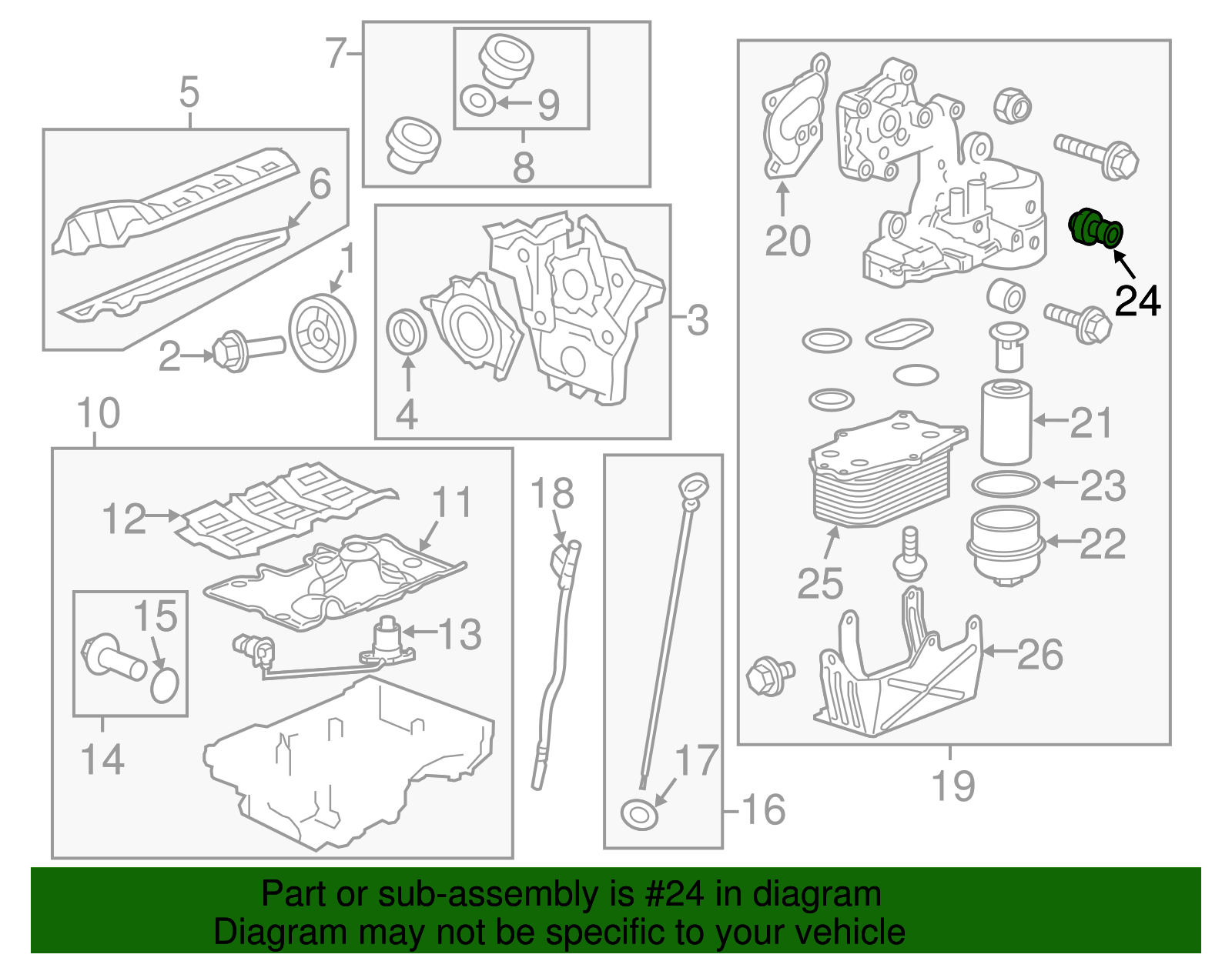Genuine Oil Pressure Sensor for 2006-2011 Saab | Part# 12674782 | Over ...