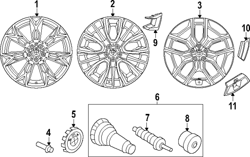Genuine BMW 36-11-5-A19-DE7 | Wheel, Alloy | FREE Shipping on Most ...