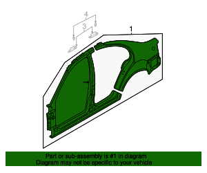 1999-2005 Volkswagen Jetta Uniside Assembly 1J5-809-605-N | vwpartscente