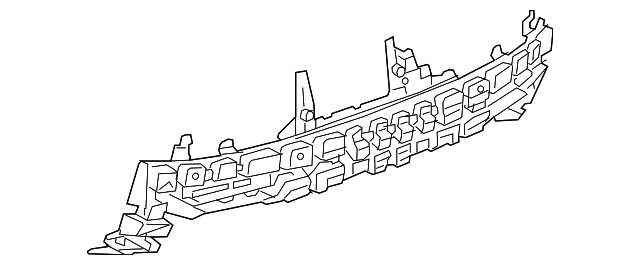 2016-2018 Chevrolet Camaro Rear Bumper Fascia Energy Absorber 84226536 ...