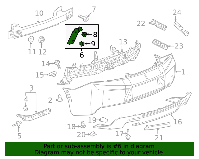 2017-2019 Chevrolet Camaro Lower Bracket 84305451 | GMPartsNow