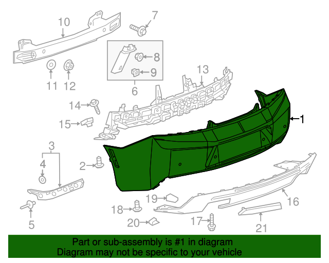 23404807 Fascia - New OEM Part From GM Parts Direct | GM Parts Store