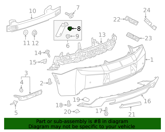 11570215 - Multi-Purpose Nut 2008-2023 GM | GMPartsNow