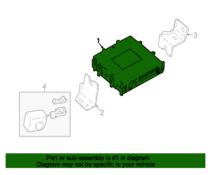 47880-5SA0A - Control Module 2018-2024 Nissan LEAF | Nissan Parts ...
