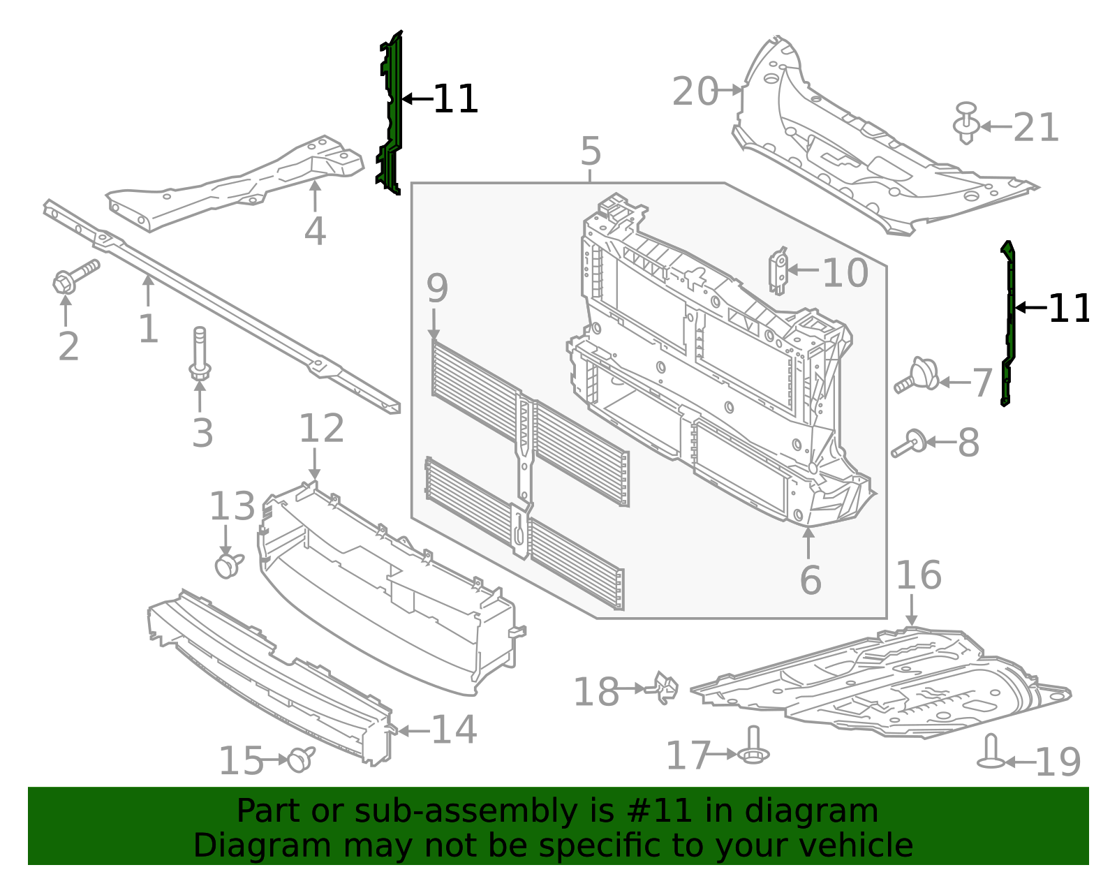 2020-2025 Ford Escape Deflector LX6Z-8311-D | Varsity Ford