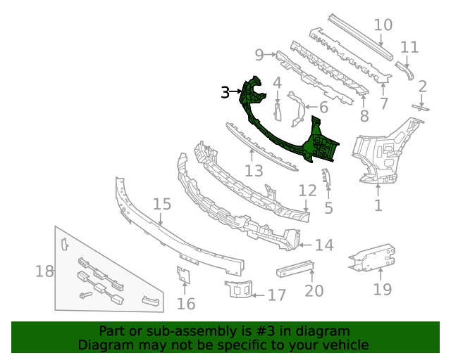 223-885-16-00 - Center Mount 2021-2023 Mercedes-Benz | Mercedes-Benz ...