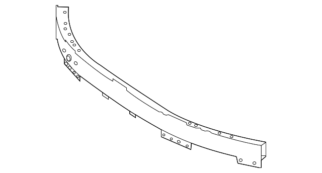 223-620-42-01 - Impact Bar 2021-2023 Mercedes-Benz | Mercedes-Benz USA ...