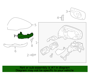 2017-2024 Subaru Signal Lamp 84401FL010 | Subaru Parts Store