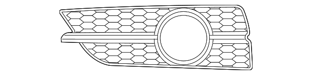 4G8-807-647-J-9B9 - Outer Grille 2016-2018 Audi A7 Quattro | Audi OEM Parts