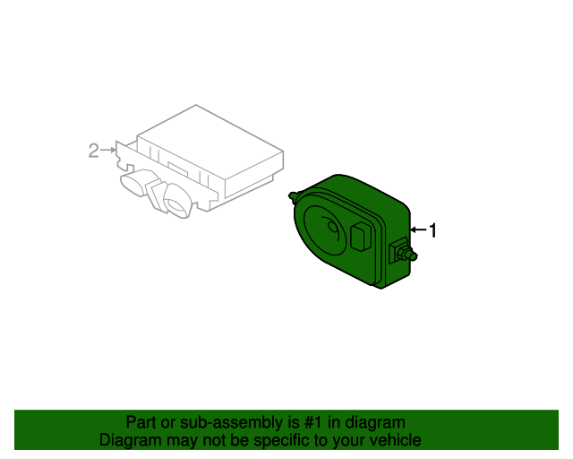 2008-2018 Volvo Siren 30659883 | OEM Parts Online
