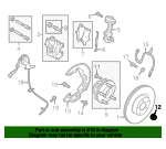 2011-2022 Ford Axle Nut CCPZ-3B477-C | TascaParts.com