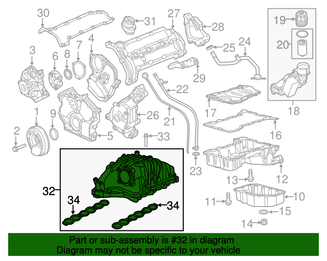 68492592AA - Brake Booster Vacuum Hose - 2017-2020 Mopar | Mopar Parts ...
