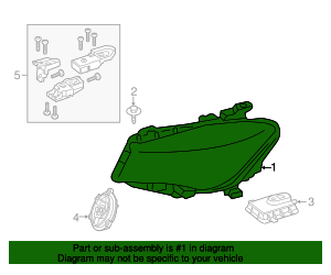117-906-11-01 - Headlamp Assembly - Right - LED 2017-2019 Mercedes-Benz ...