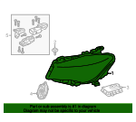 117-906-10-01 - Headlamp Assembly - Left - LED 2017-2019 Mercedes-Benz ...