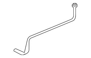 1999-2007 GM Automatic Transmission Fluid Auxiliary Cooler Inlet Line ...