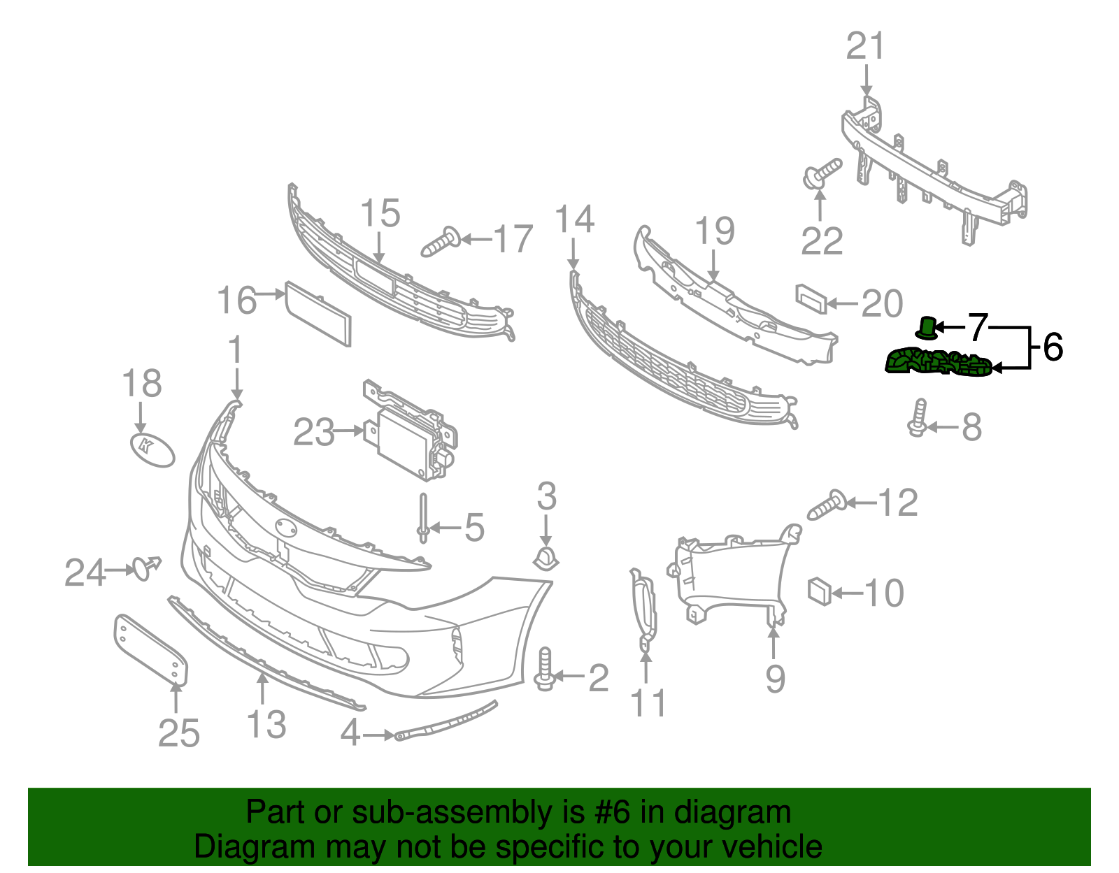86513-D4000 - Side Bracket 2016-2020 Kia Optima | Kia.Parts Store