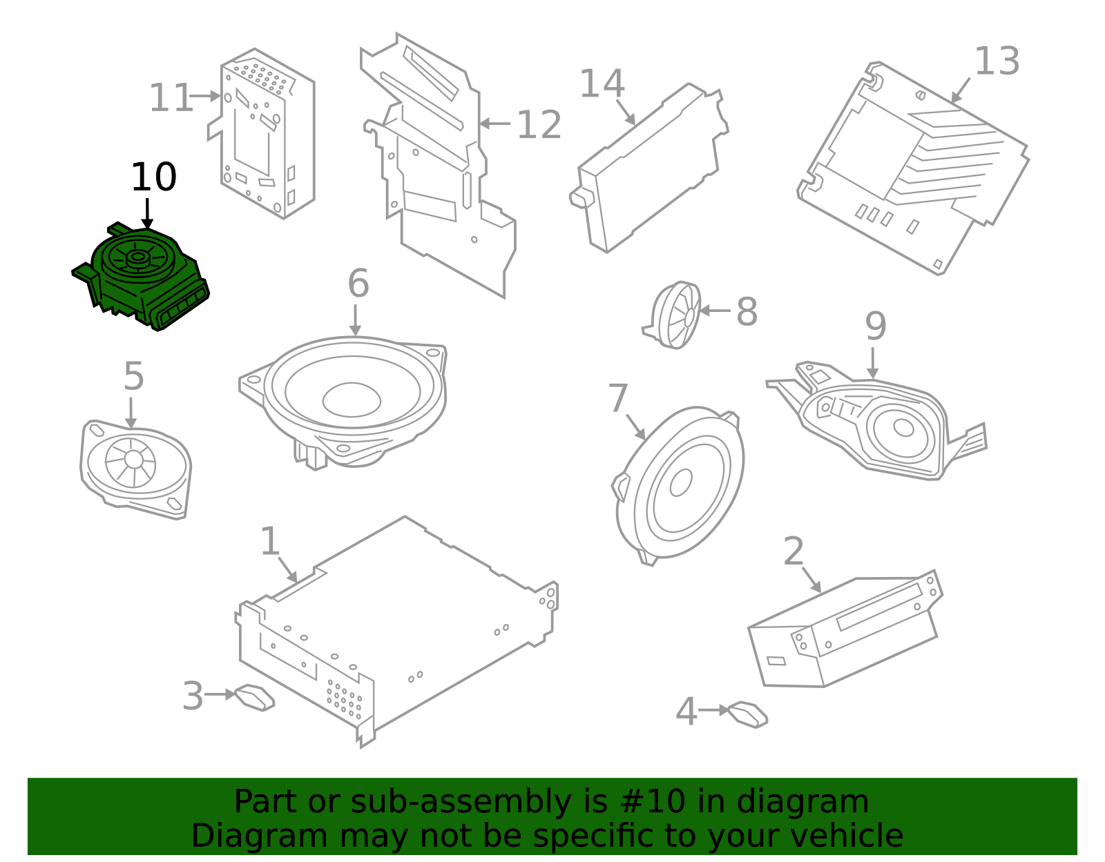65132622623 - 2019-2025 BMW Z4 Speaker (65-13-2-622-623) | BMW of South ...