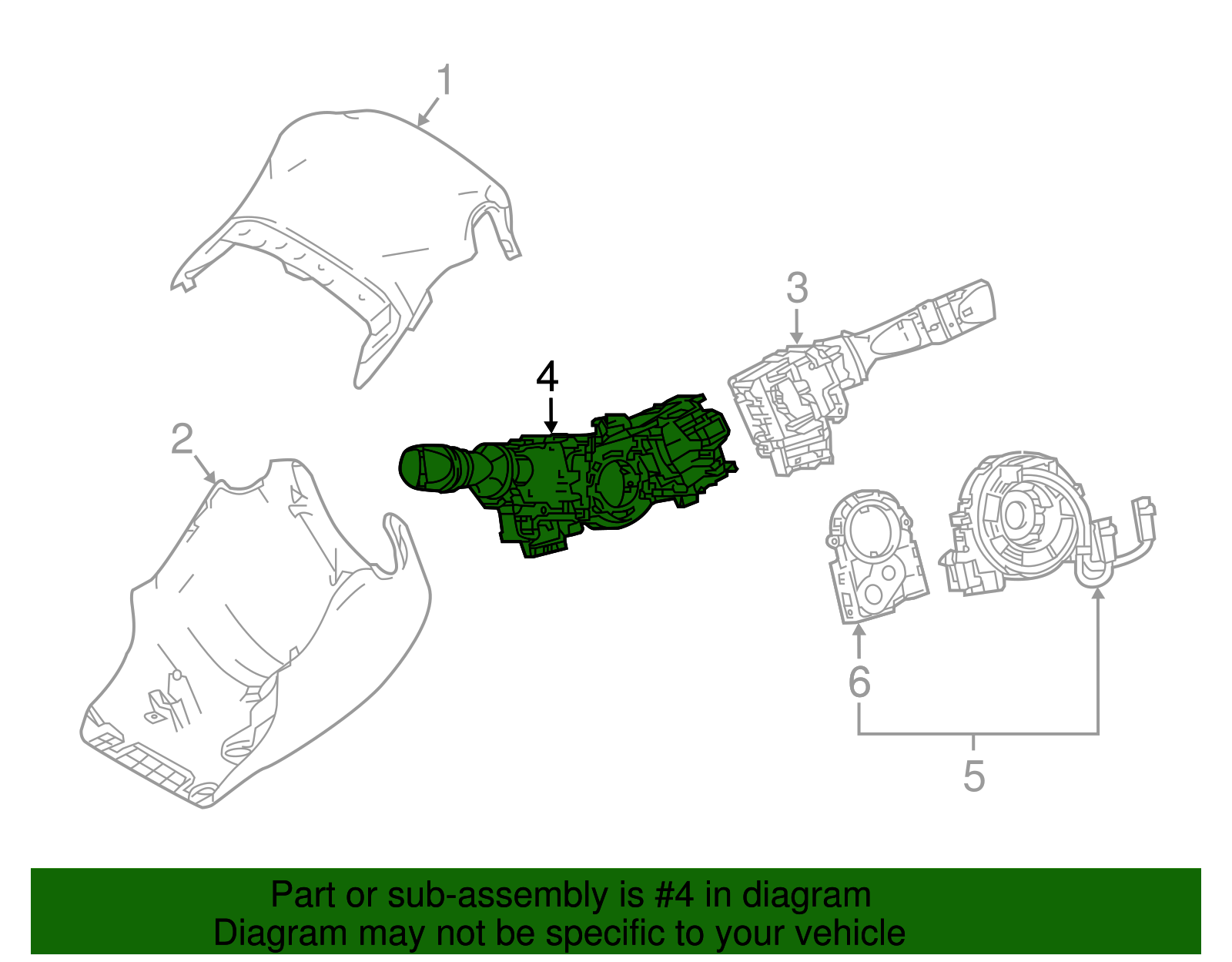 2013-2023 Toyota Headlamp Switch 84140-0R030 | Right Toyota Parts