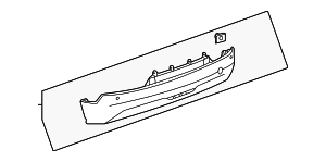 42779092 - Rear Bumper Lower Fascia 2022-2023 Chevrolet Bolt EV ...