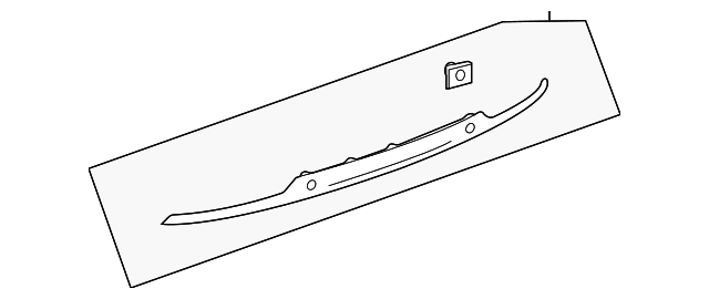 2022-2023 Chevrolet Bolt EV F Molding 42726400 GM | GMPartsDirect.com