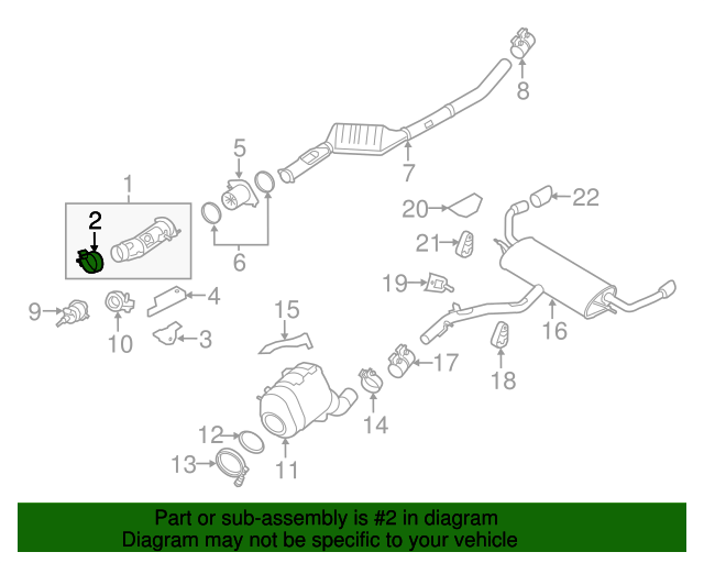 Genuine BMW 18-30-8-510-428 | Exhaust Clamp | FREE Shipping on Most ...