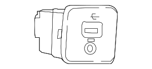 2022 Jeep Compass USB Port 68381663aa | TascaParts.com