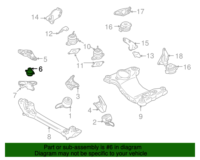 4E0-199-267-S - Insulator 2004-2010 Audi | Audi OEM Parts