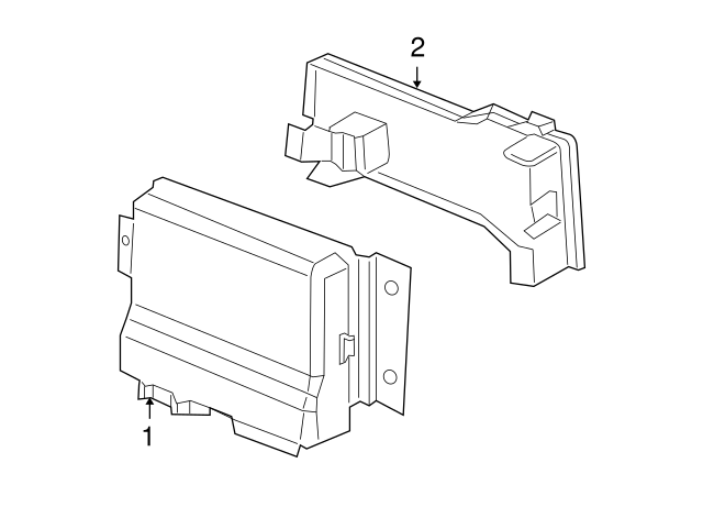 12588923 - Fuel Injection Throttle Control Actuator Module 2003-2007 GM ...