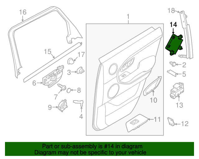 Genuine OEM Control Module Part# LR095502 Fits 2016-2019 Land Rover: Up ...