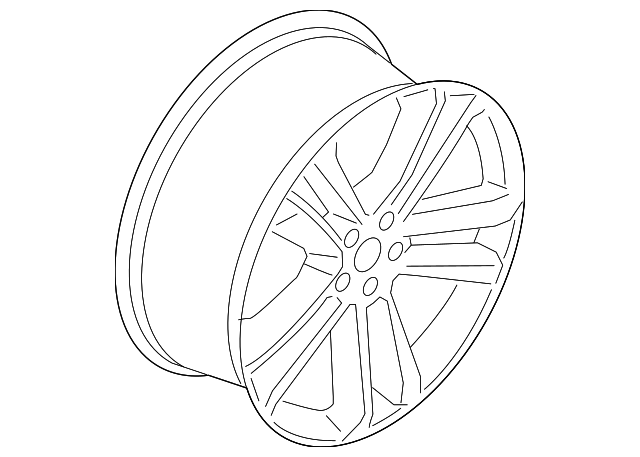 Wheel, Alloy - Ford (FT4Z-1007-F) | TascaParts