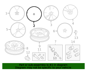 Genuine OEM Ford Part - Wheel, Alloy FT4Z-1007-F | Genuine OEM Ford ...