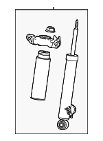 2014-2020 Chevrolet Impala Shock Absorber 84682962 GM | GMPartsDirect.com