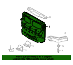 51-74-7-343-798 - Air Duct 2014-2019 BMW | BMW OEM Parts