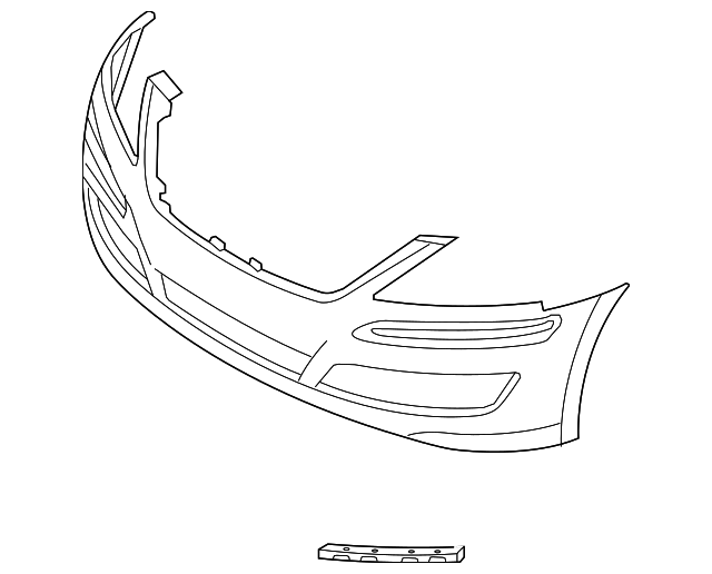 2011-2013 Hyundai Equus Bumper Cover 86540-3N010 | HyundaiParts.Online