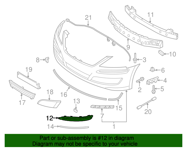 2011-2013 Hyundai Equus Molding 86575-3N000 | QuirkParts