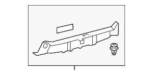 58387-50040-C0 - Rear Panel Trim - 2018-2021 Lexus | MyLexusParts