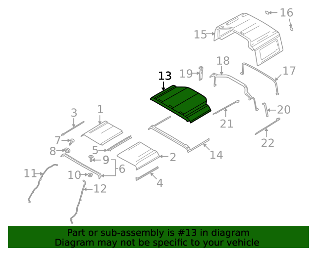 M2DZ-78502G32-CA - Center Panel 2021-2024 Ford Bronco | Ford Parts Direct