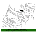 2013-2016 Hyundai Santa Fe Outer Bracket 86528-B8000 | HyundaiParts.Online