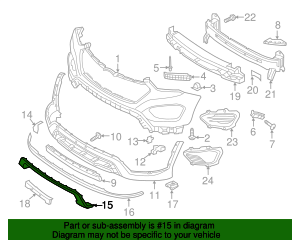 2013-2016 Hyundai Santa Fe Center Panel 86565-B8100 | QuirkParts