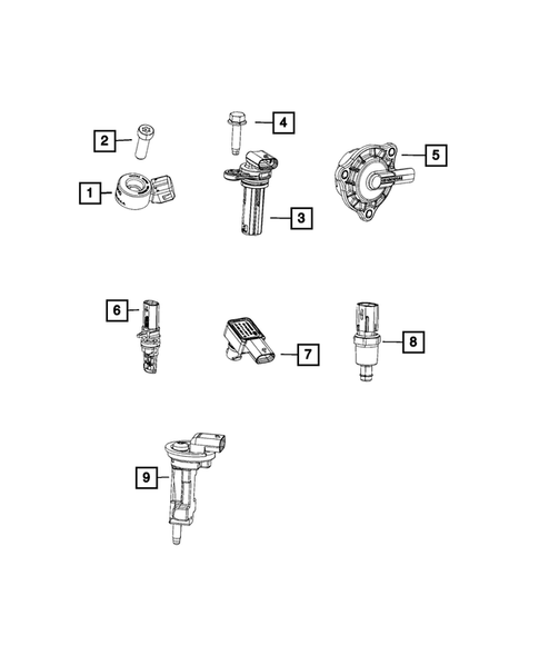 Sensors for 2019 Jeep Cherokee | DodgeParts.com
