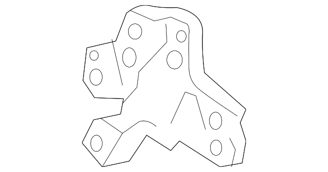 2013-2018 Toyota RAV4 Front Brace 53804-42010 | Toyota Parts Center