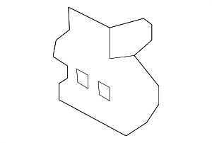 53814-0R030 - Fender Apron Extension - 2013-2018 Toyota RAV4 | Toyota ...